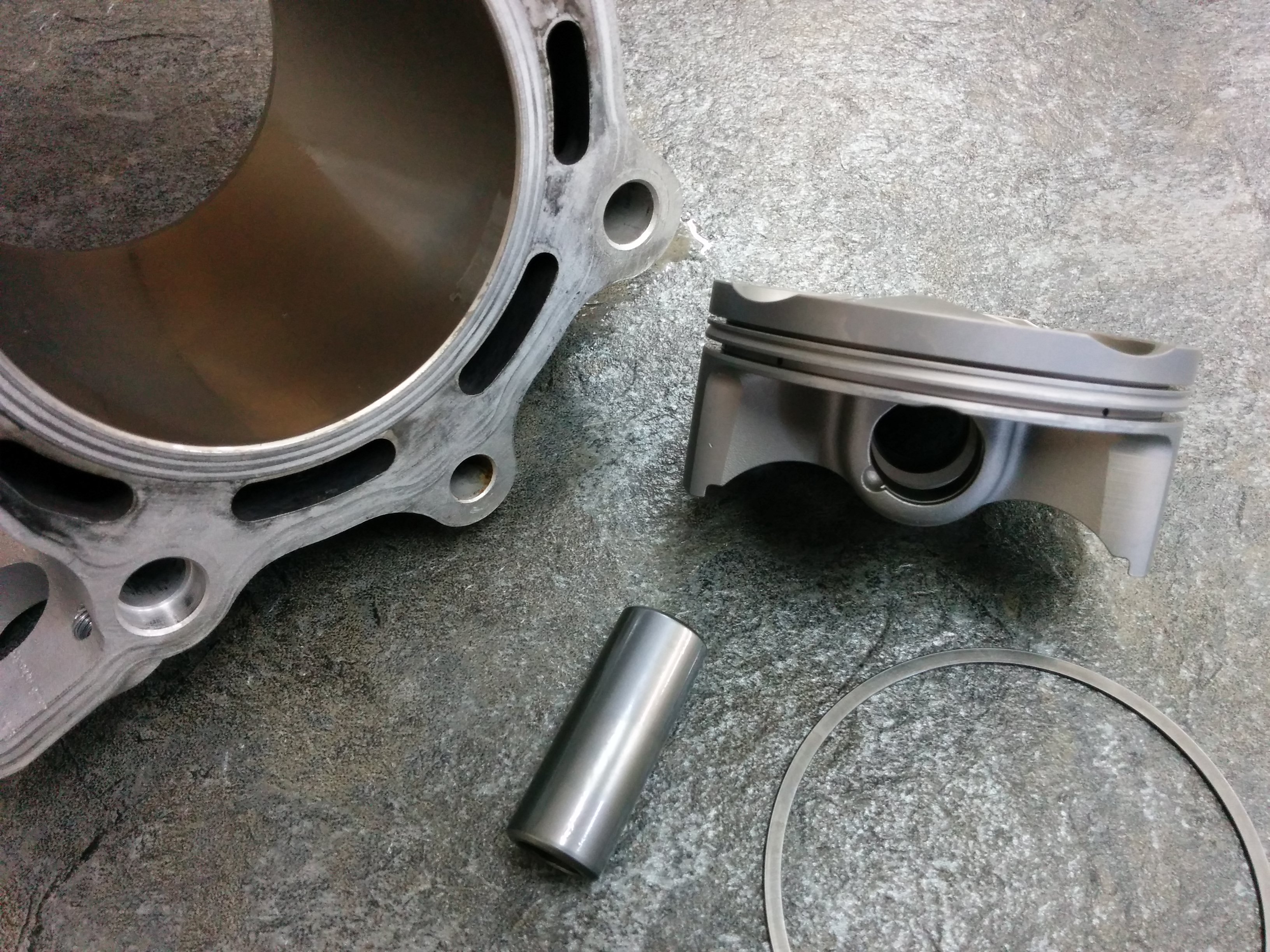 ハスクバーナ TE250rie | WPC処理例 ショットしましょっと。